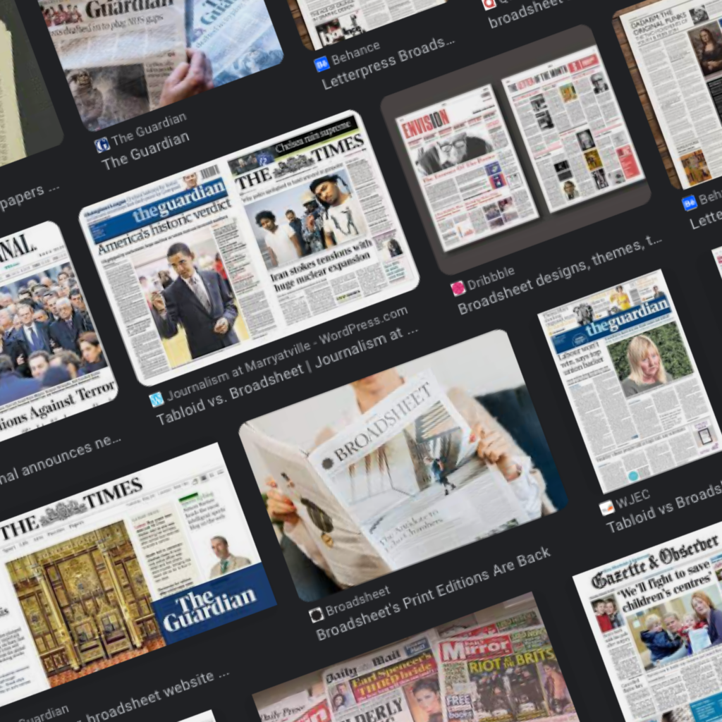 Understanding Broadsheets: A Comprehensive Guide - SteveZ DesignZ