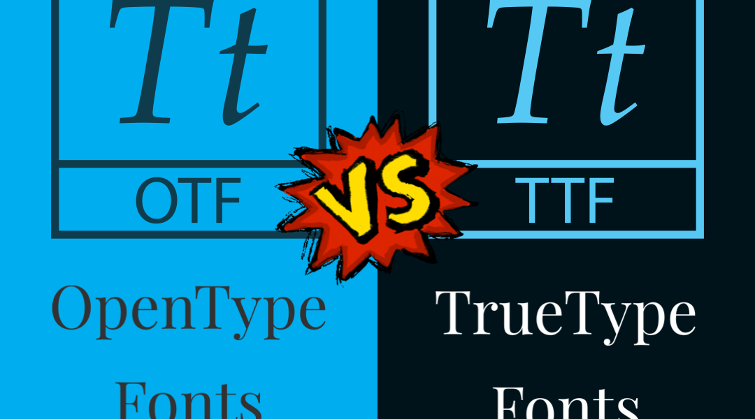 OpenType vs. TrueType Fonts - SteveZ DesignZ