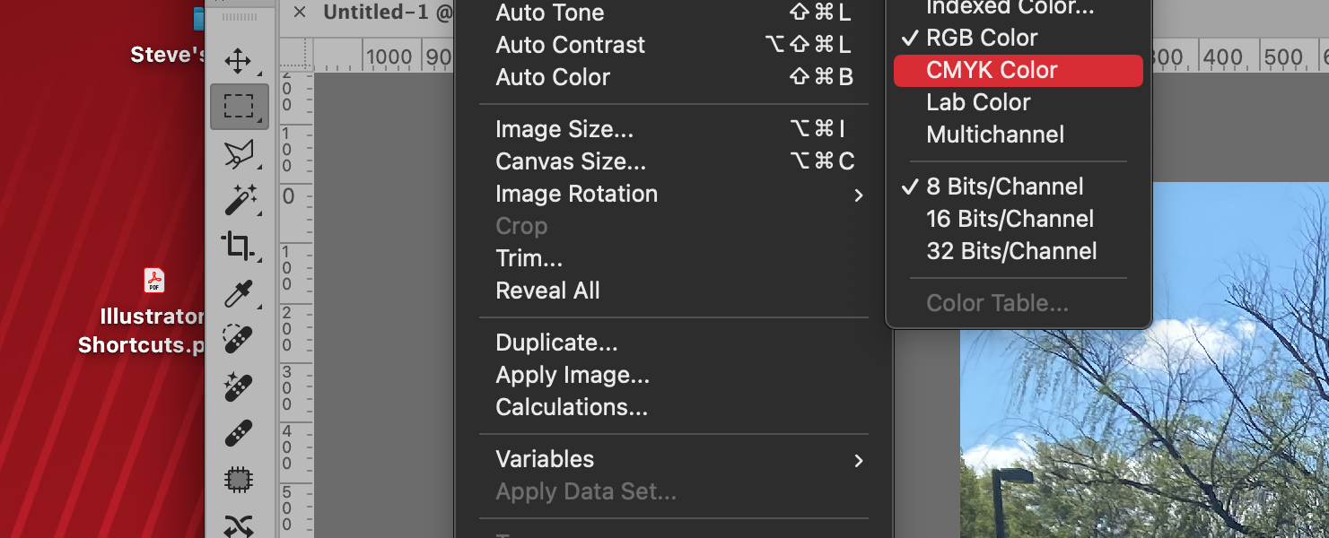 A Step-by-Step Guide Converting Files to CMYK in Adobe Photoshop - SteveZ DesignZ