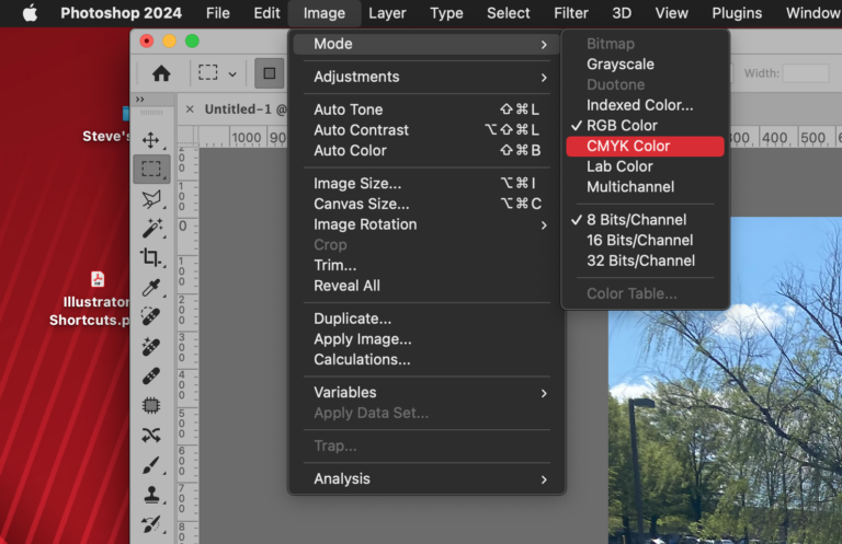 A Step-by-Step Guide Converting Files to CMYK in Adobe Photoshop - SteveZ DesignZ
