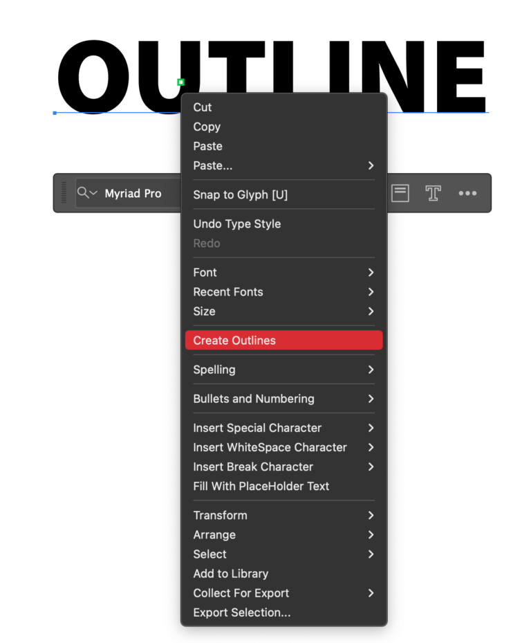 A Guide to Outlining Fonts in Adobe Illustrator - SteveZ DesignZ