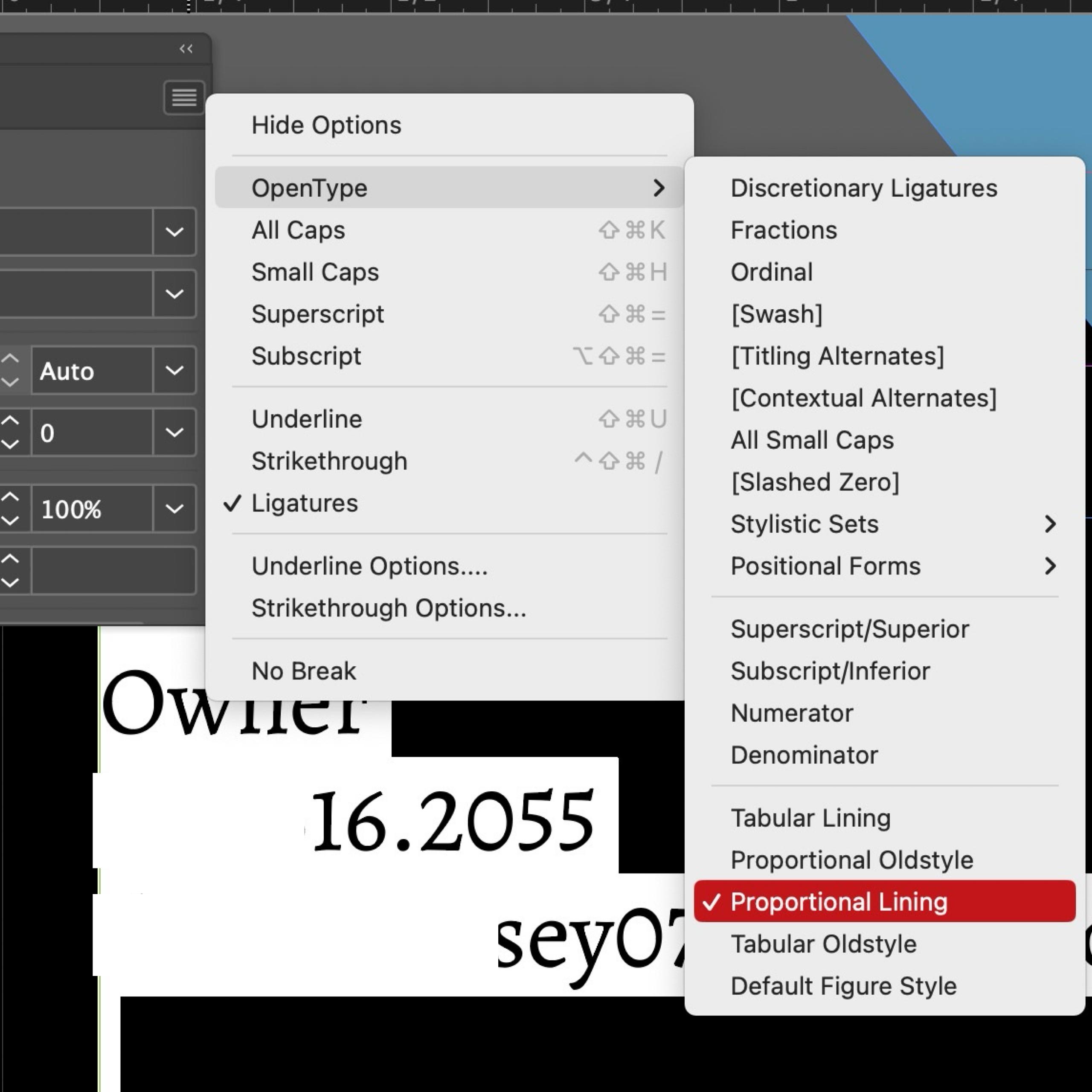 Why numbers are not the same height as letters in Adobe InDesign ...
